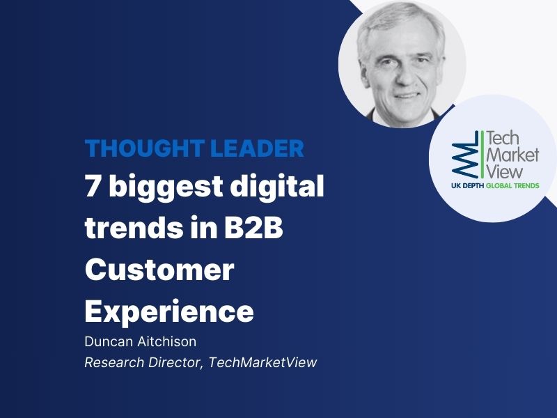 The 7 biggest digital trends in B2B Customer Experience
